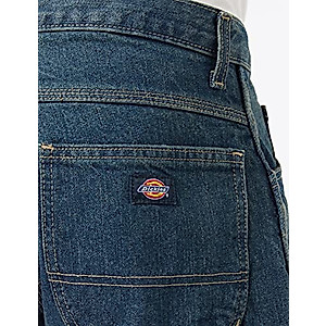 Dickies mens Relaxed Fit Carpenter jeans, Tinted Heritage Khaki, 38W x 32L US