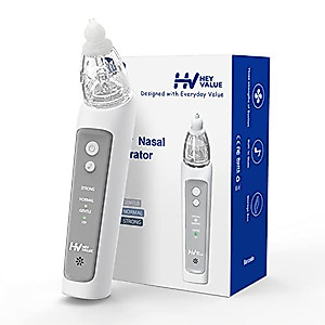 Baby Nasal Aspirator | Nose Sucker for Baby | Baby Nose Cleaner | Electric Nasal Aspirator for Toddler, Rechargeable with Music Function Adjustable Volume