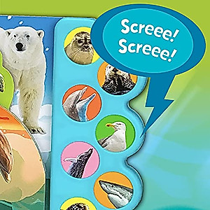 Swim and Splash in the Sea! Let's Listen to the Ocean - 10-Button Children's Sound Book, Ages 2-7