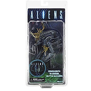 NECA - Aliens 7" scale action figure - Series 12 Xenomorph Warrior Blue (Battle Damaged)