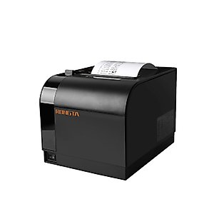 Rongta POS Receipt Printer, 80mm Thermal Printer, ESC/POS, Restaurant Kitchen Printer with Auto Cutter Support Cash Drawer,USB Serial Ethernet Receipts Printer for Small Business (RP820-USE)