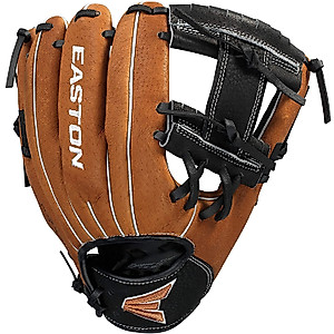 Easton | PROFESSIONAL YOUTH Baseball Glove | 10" | RHT | Carmel/Black | I Web | PY10BR