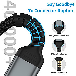 6FT USB-C to USB-C Charging Cable, 2-Pack USB 2.0 Type C to Type C Cable 60W/3A Fast Charging C to C Charger Cord Compatible with Samsung Galaxy S22 Ultra Google Pixel 6 iPad Pro, USBC to USBC Cable