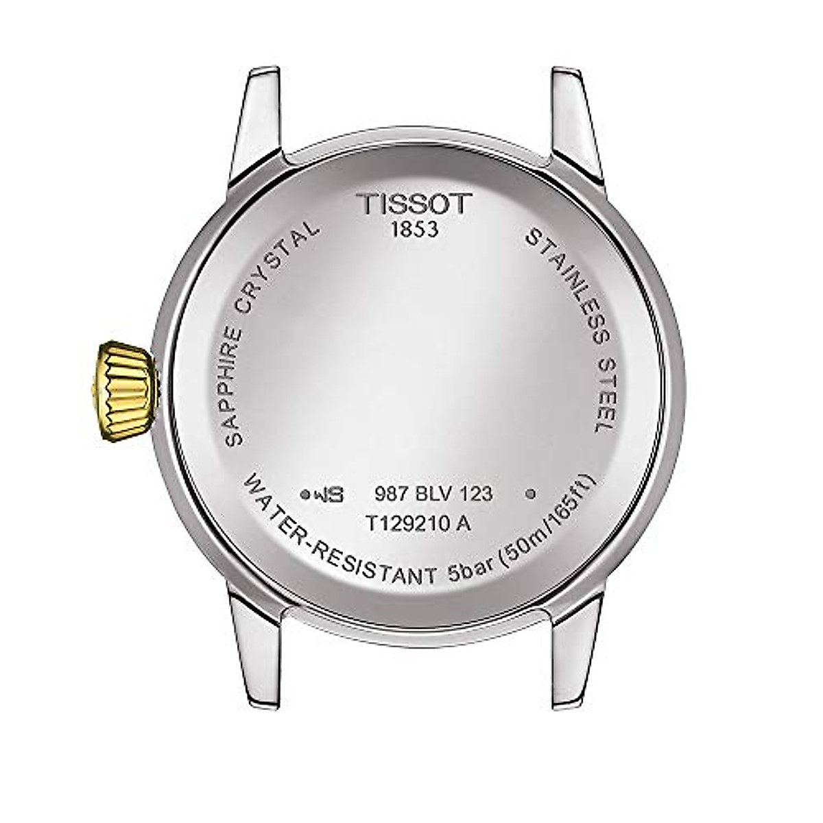 Tissot Classic Dream Stainless Steel Dress Watch Gold T1292102226300