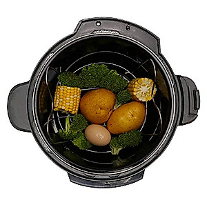 Steamer Rack Trivet with Handles Compatible with Instant Pot Accessories 6 Qt 8 Quart, Pressure Cooker Trivet Wire Steam Rack, Great for Lifting out Whatever Delicious Meats & Veggies You Cook