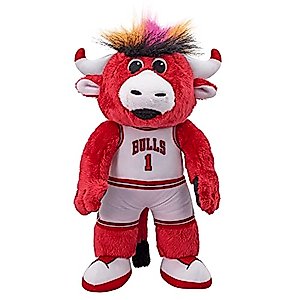 Bleacher Creatures Chicago Bulls Benny The Bull 10" Plush Figure- A Mascot for Play or Display