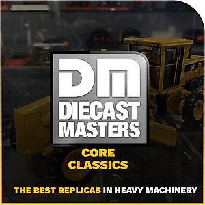 Diecast Masters Caterpillar 140H Motor Grader, Core Classics Series Cat Trucks & Construction Equipment | 1:50 Scale Model Diecast Collectible Model 85030C