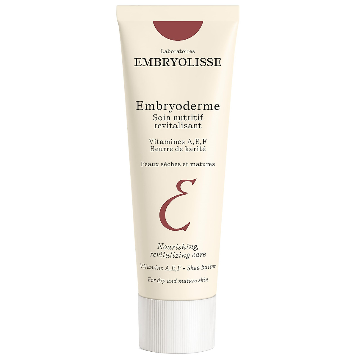 Embryolisse Embryoderme Anti-Aging Face Cream. Anti Aging Firming Moisturizer for Face and Neck, Formulated with Shea Butter, Aloe, Collagen and Elastin. For Dry and Mature Skin, 2.54 Fl Oz