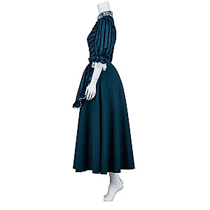 VintageCos Haunted Mansion Costume Maid Apron Dress Butler Castmember Costume Ghost Halloween Outfits