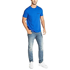 Nautica Men's Short Sleeve Crew Neck T-Shirt, Bright Cobalt Solid, X-Large