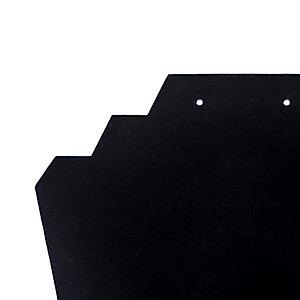 Coward 4Pcs/Set Black Necklace Earring Jewelry Set Display Stand, Foldable Black Velvet Necklace Bust Easel Chain Necklace Holder Organizer Rack for Home or Store Show