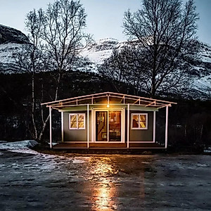 20ft Prefabricated Modular Mobile Homes Expandable Container House 30ft Portable prefabricated Tiny Home 40ft Tiny Houses to Live in for Adults