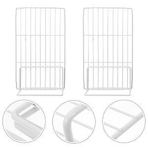 Refrigerator Partition Small Refrigerator Kitchen Refrigerators Refrigerator Divider Freezer Iron Wire Divider Fridge Shelf Cabinet Divider Shelf Dividers White Grid Accessories