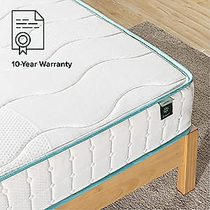 Zinus 10 Inch Tight Top Spring Mattress / Innerspring Mattress / CertiPUR-US Certified / Mattress-in-a-Box, Full