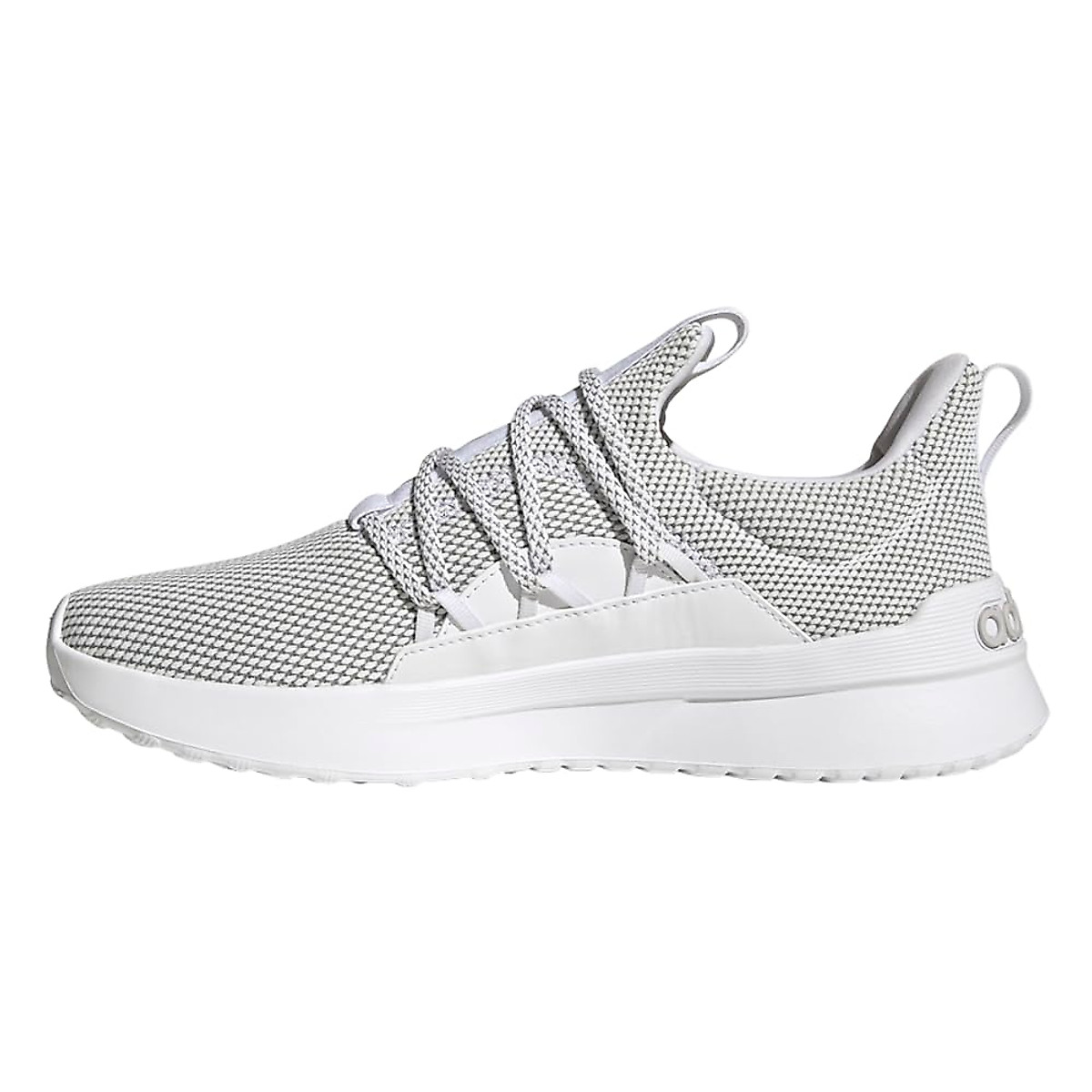 adidas Men's Lite Racer Adapt 5.0 Running Shoe, White/Dash Grey/Grey Three, 11.5