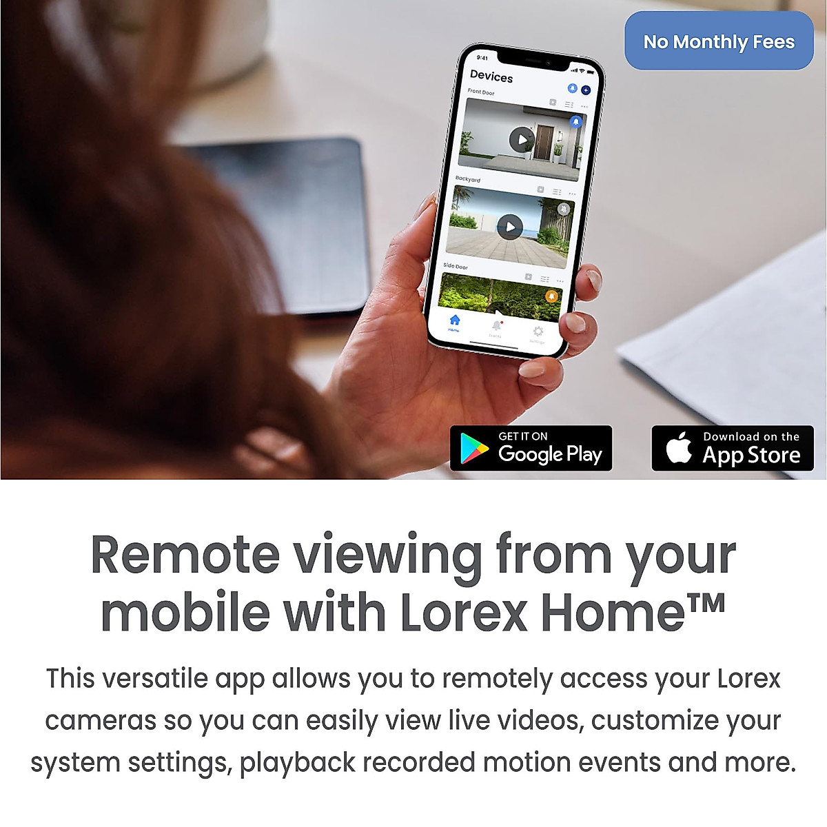Lorex 4K 8 Channel Wired 2TB DVR - Smart Motion Detection, Face Recognition, Smart Home Voice Control – Add to Lorex Security Cameras for Indoor Outdoor Surveillance Protection