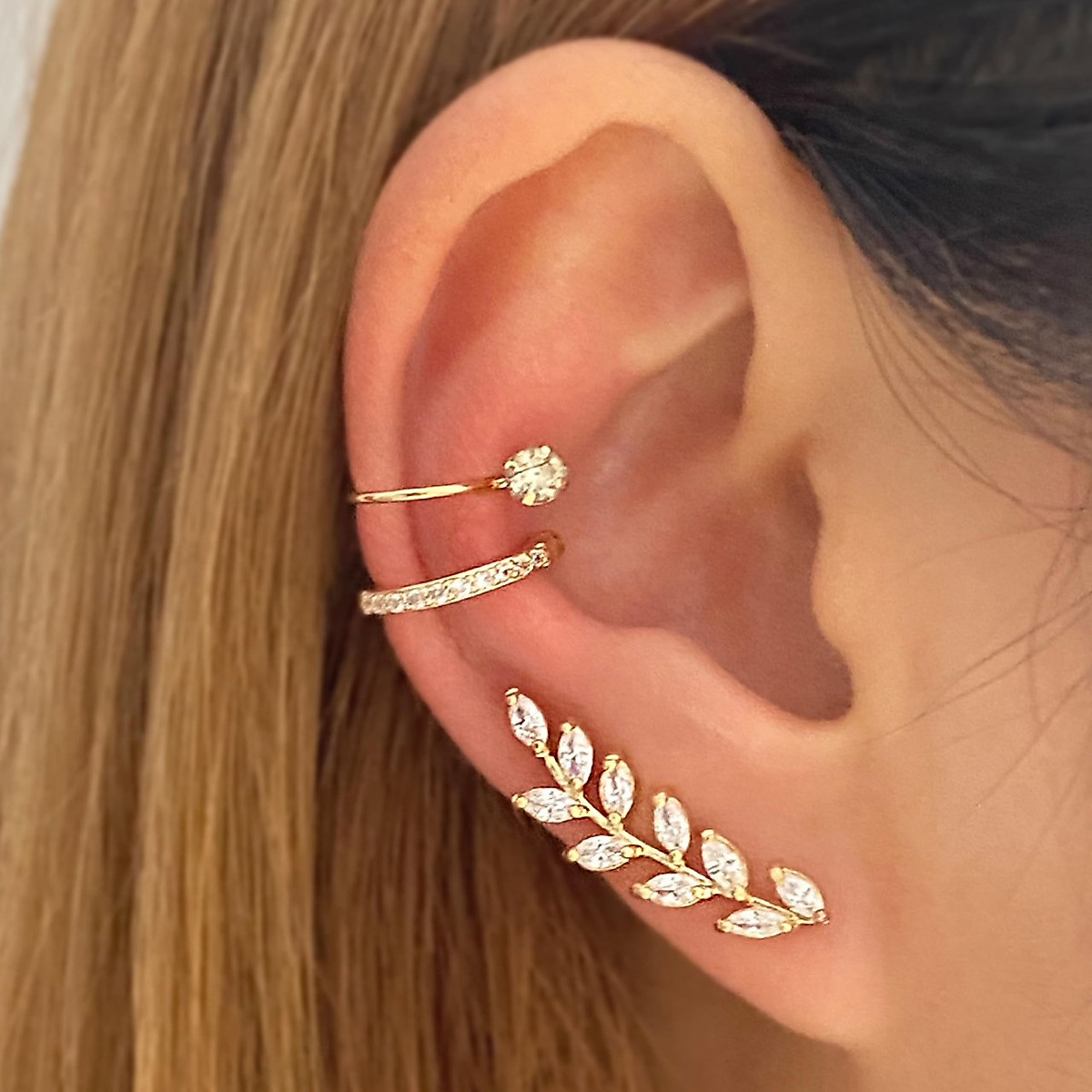 Ear Cuffs Non Piercing Ear Cuff Earrings for Women Trendy Stuff Ear Cuffs Earrings Cartilage Earring Jewelry Christmas Gift Stocking Stuffers for Women
