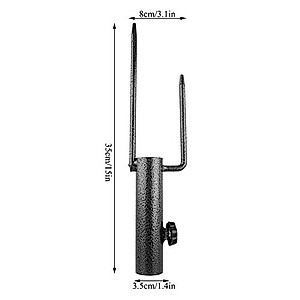 Portable Universal Iron Umbrella Stand Umbrella Holder, Parasol Anchor/Umbrella Anchor for Beach Fishing Garden Outdoor Travel