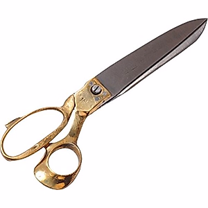 Madan Brass Handle Right Handed Professional Tailor Scissors Scissorsp