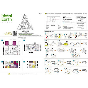 Metal Earth Samurai Armor (Naoe Kanetsugu) 3D Metal Model Kit Fascinations