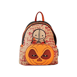 Loungefly Trick 'r Treat Sam Pumpkin Mini Backpack