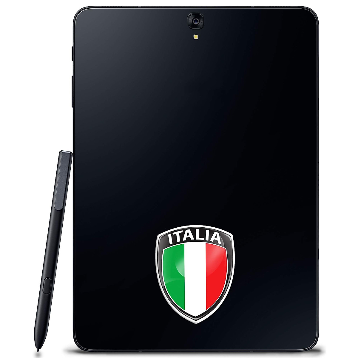 Biomar Labs 2 x 3D Domed Silicone Stickers Decals Car Motorcycle National Italy Italian Flag F 148