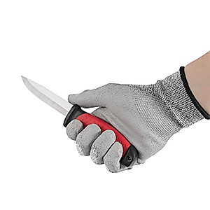 INTERTOOL Fixed Blade Knife, 4-inch, Stainless Steel Blade, Outdoor Bushcraft Knife with Sheath, Ideal for Hunting, Camping and Survival HT08-0536