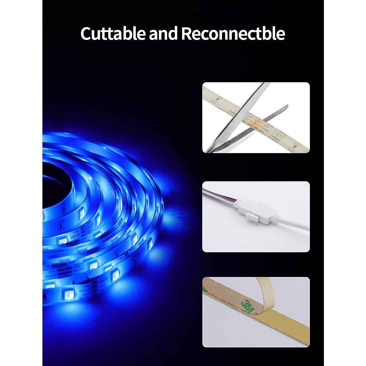 LED Floor Lamp, Standing Lamp with 5 Color Temperature/4 Brightness Levels, Modern Reading Lamp with Adjustable Gooseneck, Dimmable Touch Control Vertical Lamp for Bedroom and Living Room, Black