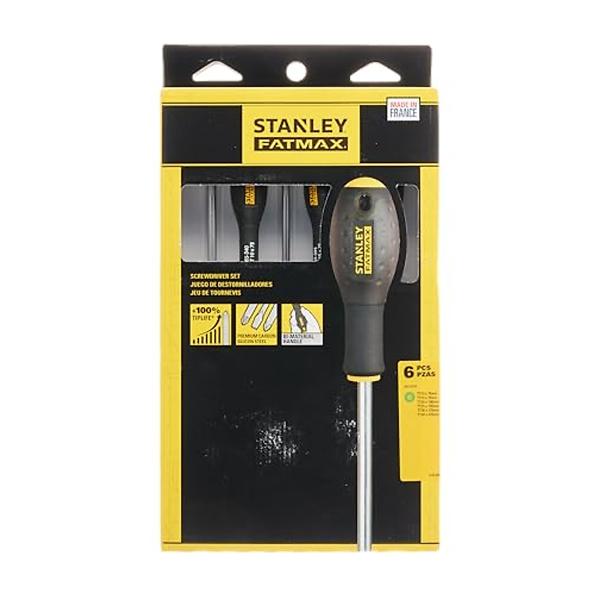 Stanley 0-65-099 Screwdriver-Set (3-piece), Multicolor