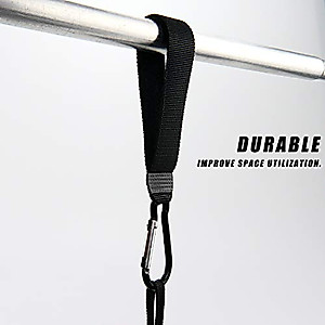 10 Pcs Fence Hook Hanger Paracord Carabiner Hanging Hooks Fence Hook Perfect for Bottles Backpack Bat Bags Camping Tools