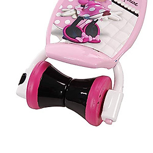 Huffy Preschool Toddler Kids Disney Minnie Mouse 3, 2, Grow Scooter Toy with Convertible Design and Adjustable Height for Ages 3 to 5, Pink