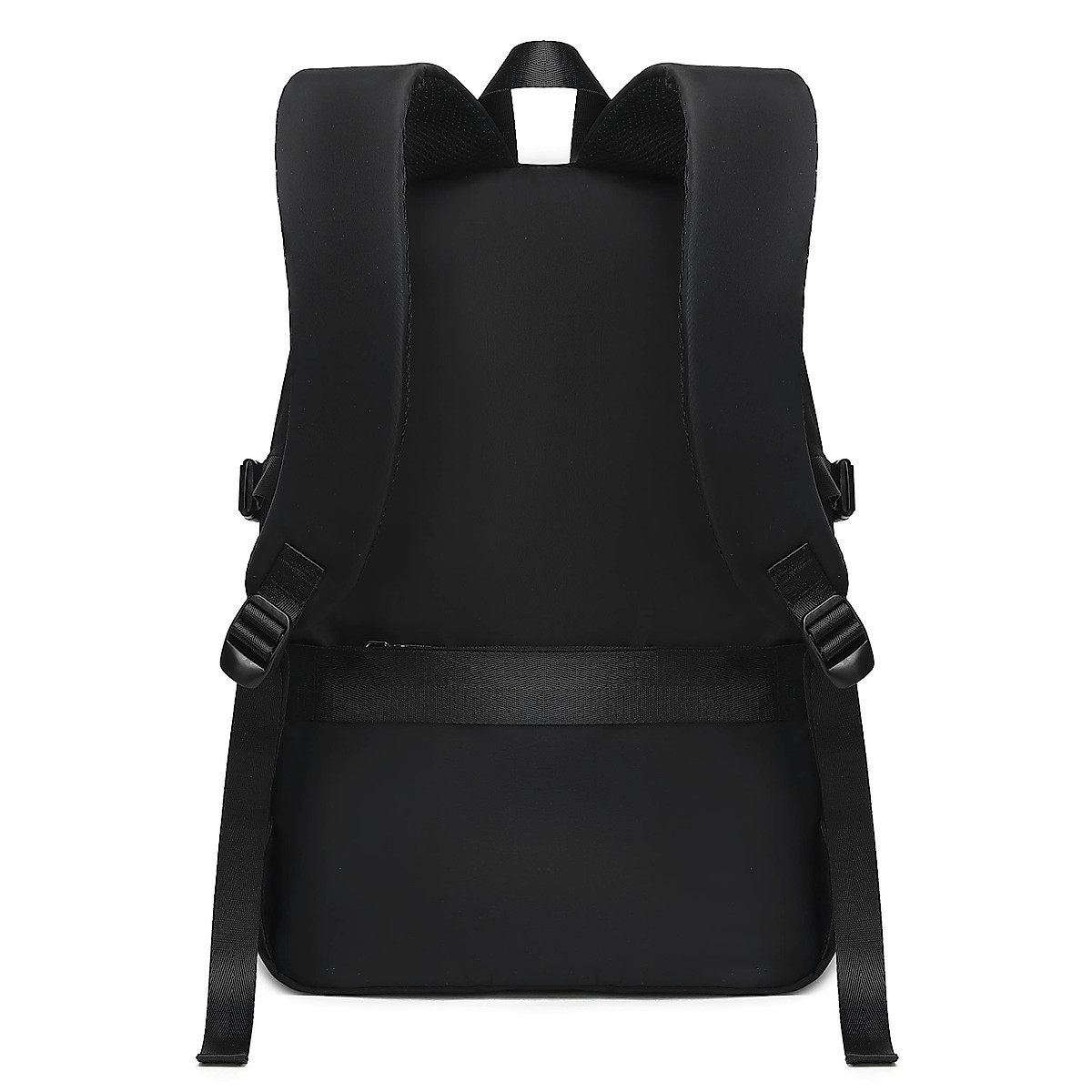 Teecho Stylish Laptop Backpack For Men and Women Roomy Rucksack for Travel Black