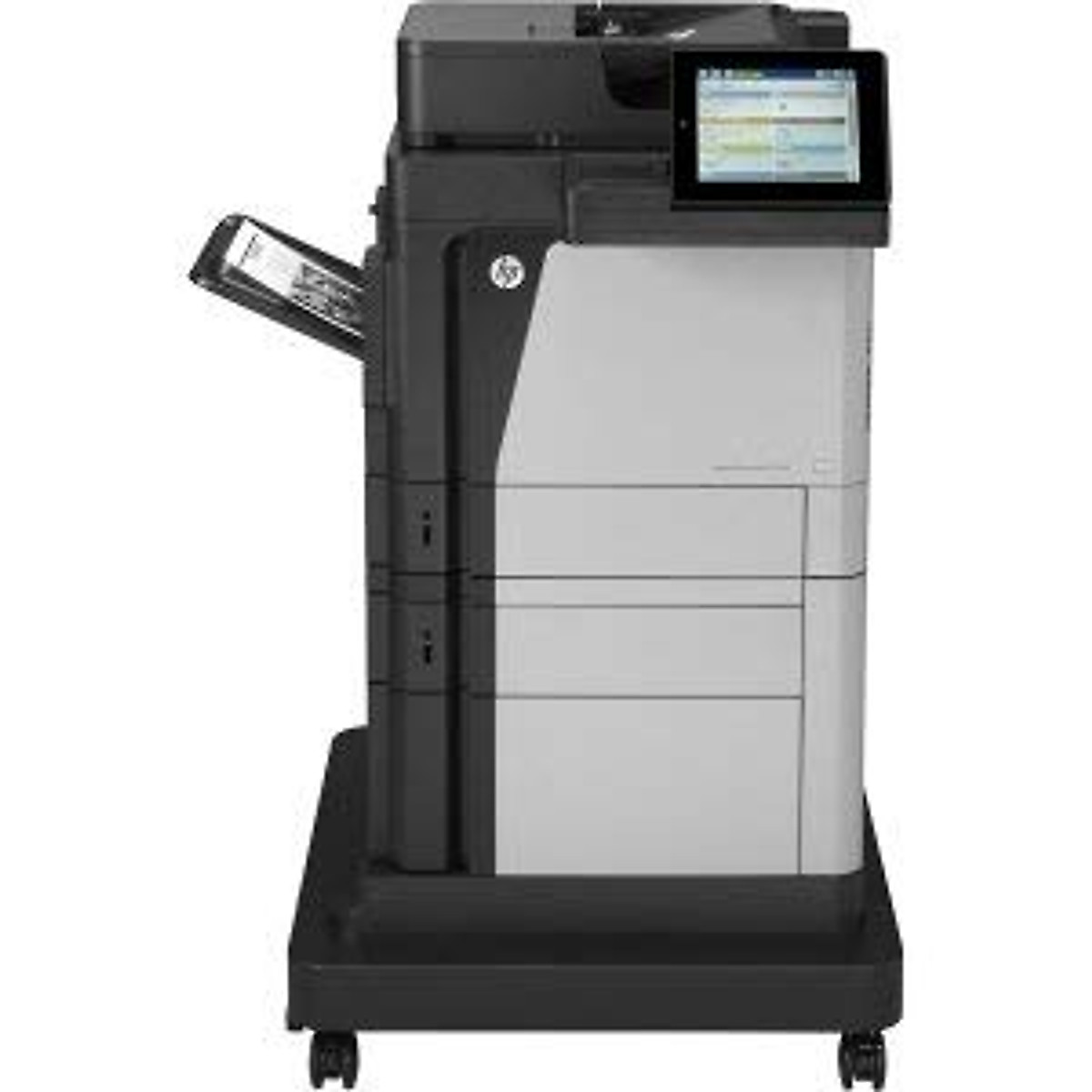 Renewed HP LaserJet Enterprise MFP M630F Multifunction Printer B3G85A With 90-day warranty With 500-SHEET TRAY AND CABINET WITH STAND