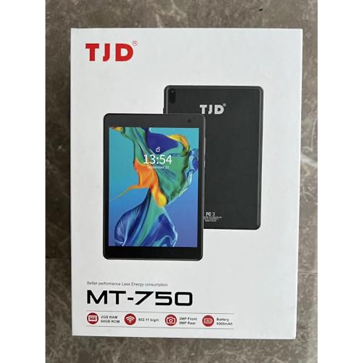 Android 12 Tablet 7.5 inch, Tablets Computer 64GB Storage 512GB Expandable, Quad-Core Processor, PS FHD 1440x1080 Resolution Display, Google GMS Certified Smart Tablet/WiFi (Gray)