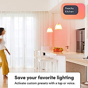 LIFX Color A19 800 lumens, Billions of Colors and Whites, Wi-Fi Smart LED Light Bulb, No Bridge Required, Works with Alexa, Hey Google, HomeKit and Siri (2-Pack)