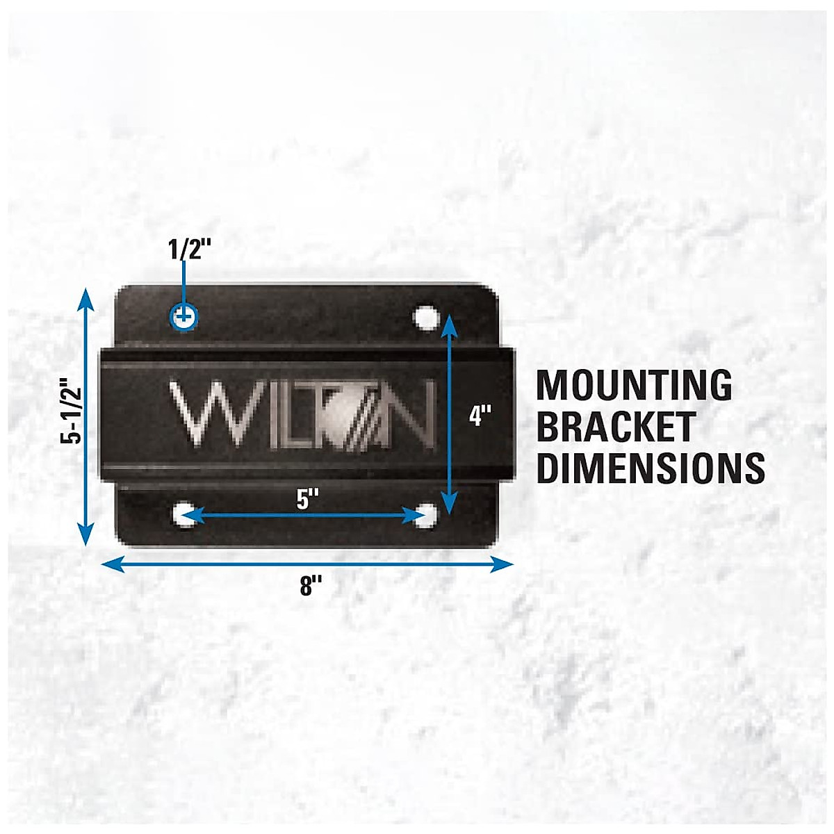 Wilton ATV All-Terrain Vise, 6" Jaw Width, 5-3/4" Max Jaw Opening, 5" Throat (10010)