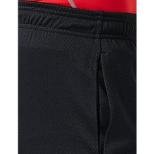 Under Armour mens Tech Mesh Shorts , Black (001)/Pitch Gray , Large