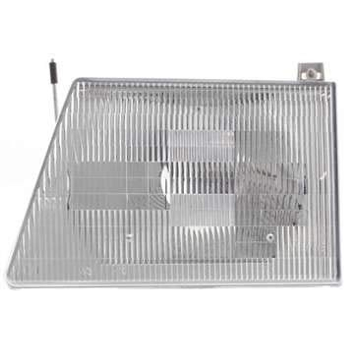 Evan Fischer Driver and Passenger Side Headlight Set of 2 Compatible with 1997-2002 Ford E-150 Econoline, 1997-1998 E-350 Econoline, 1997-2002 E-150 Econoline Club Wagon & 1997-2002 E-250 Econoline