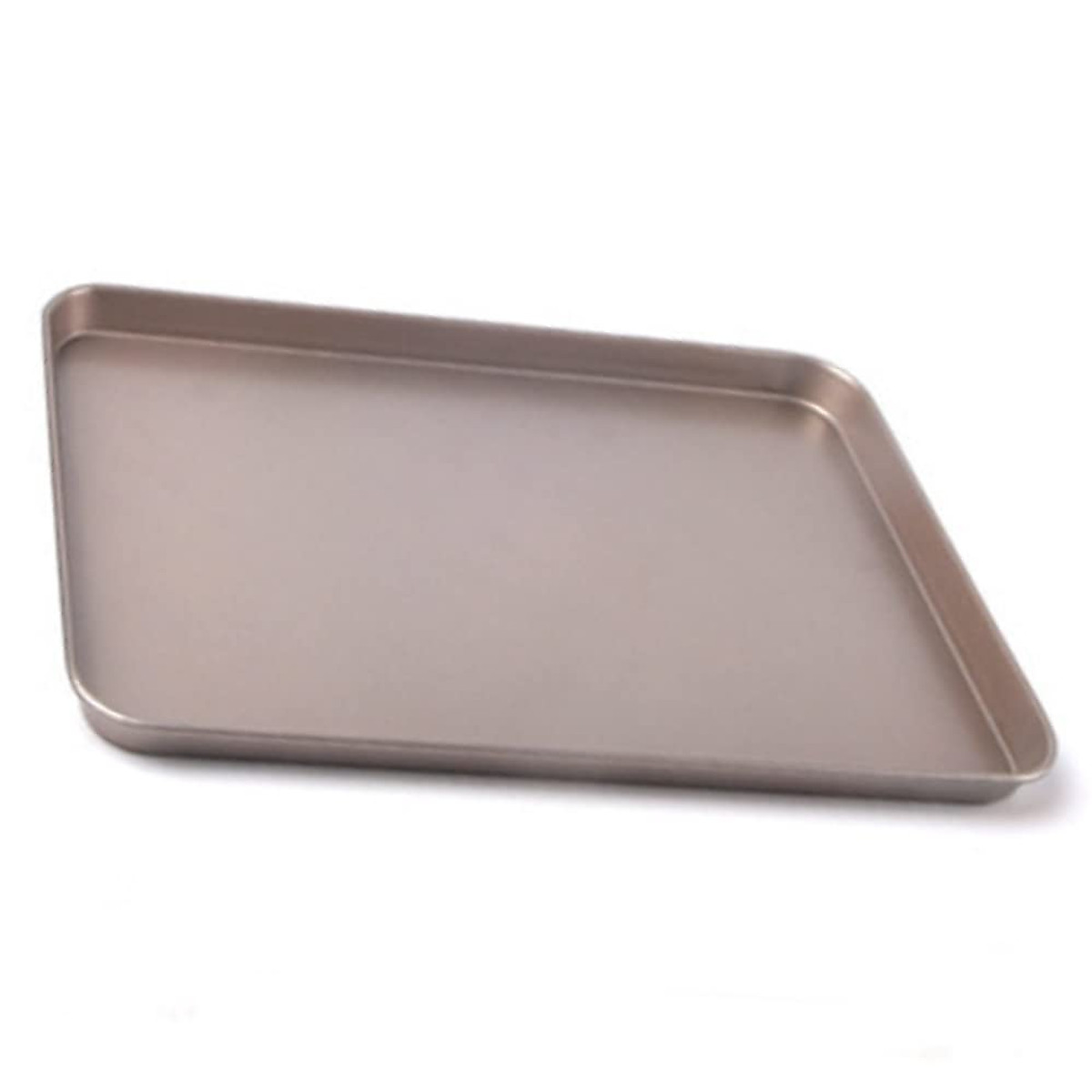 TOPQINFENGYUE Rectangle Cake Baking Pan Nonstick Rectangle Baking Pan Cookies Bakeware for home kitchen Oven baking cakes Gold Premium & Dishwasher Safe