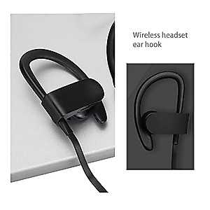Pair of Ear Hooks Wireless in-Ear Headphone Ear Hooks Loop Clip Anti-Drop Headphones Protective Holders Replacement Compatible with PowerBeat 3