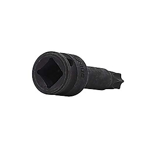 Genius Tools 3/8" Dr. T-30 Star Impact Bit Socket, 60mmL (CR-Mo) - 3460S30