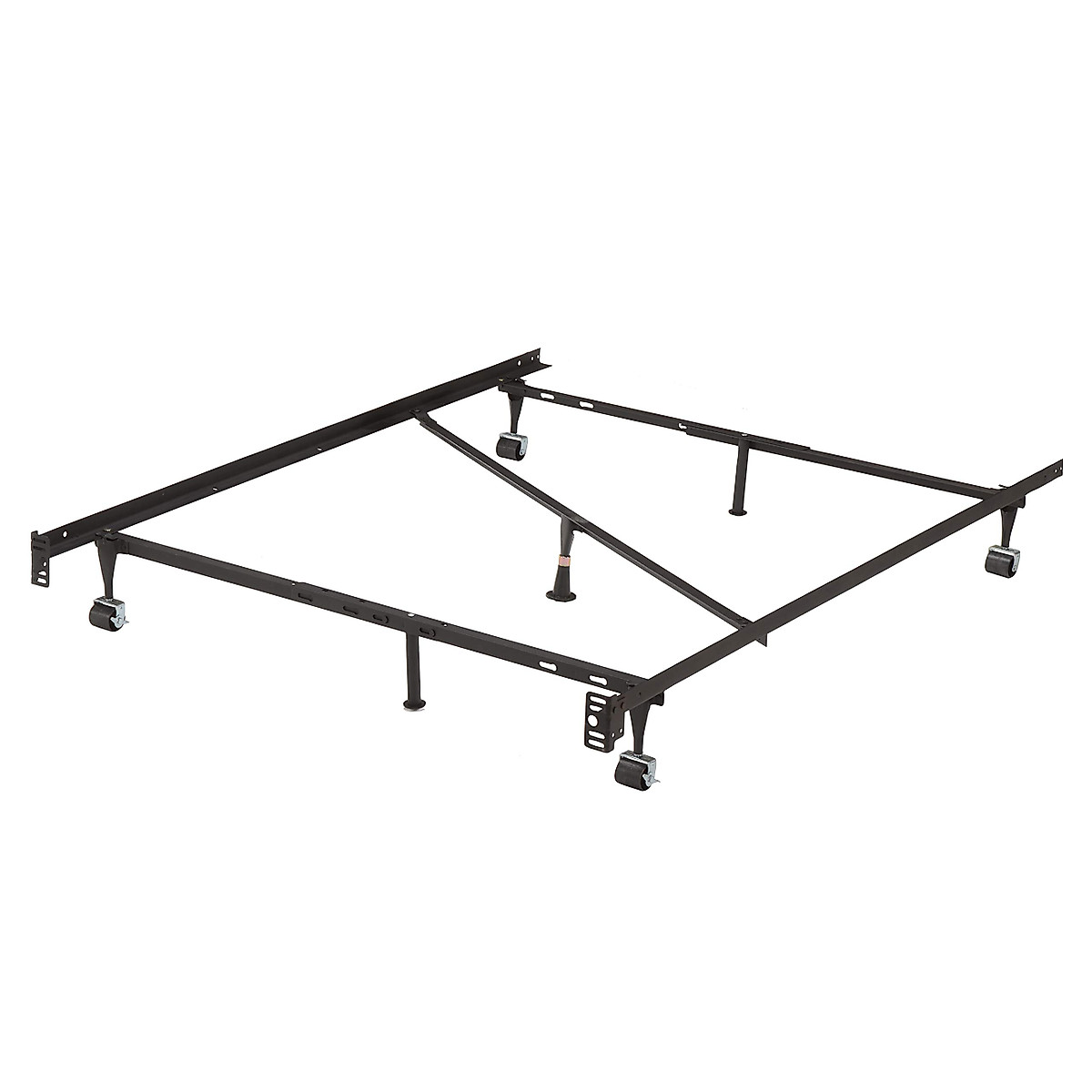 KB Designs - Metal Commercial Grade Adjustable Bed Frame, Twin Twin XL Full Full XL Queen