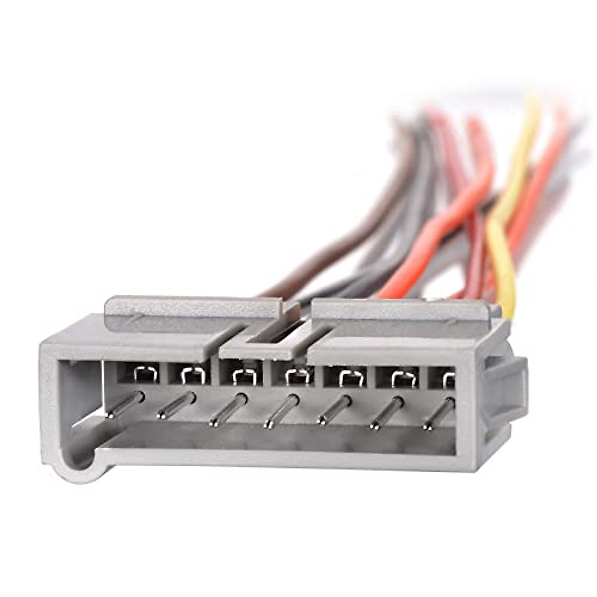 Bingfu Car Stereo Radio Wiring Harness for Select 74-06 Dodge Avenger Charger D350 Dynasty Neon Omni Ram Stratus Aftermarket Stereo Installation Wire Harnesses Adapter XA61