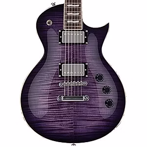 ESP LTD EC-256FM Electric Guitar, See Thru Purple Sunburst