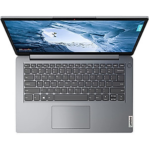 Lenovo 2023 Newest Ideapad 1i Laptop, 14 Inch Display, Intel Core i3-1215U Processor, 8GB RAM, 256GB SSD, Intel UHD Graphics, Bluetooth, Webcam, Wi-Fi, Windows 11 in S Mode, Bundle with Cefesfy