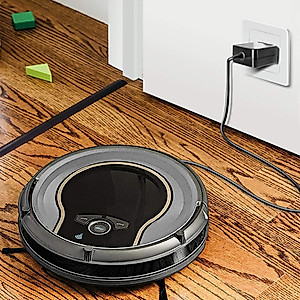 KFD 19V AC DC Adapter Power Supply Cord for Shark Ion Robot Vacuum RV700 RV720 RV750 Series Vacuum DK18-190060H-U Ecovacs DN622 Deebot N79 S Pro DN79 RoboVac 11 T2102 Pyle PUCRC25 Charger