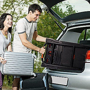 Folding Hand Truck Portable Dolly Cart, One-Button Folding Portable Flatbed, Dual-Purpose Design, Switch at Will, 330lbs Capacity Hand Cart, Suitable for Transportation, Baggage Handling Use