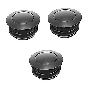 ERINGOGO 3 pcs fuel tank cap gas cap cover metal pop- cap fuel filler door Motorbike Fuel Tanks Covers motorcycle gas tank door Fuel Tank Covers Gas Cover steel fuel tank door