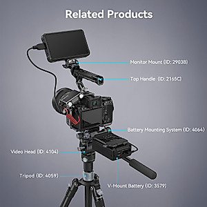 SmallRig Cage Kit w/Cable Clamp for Sony Alpha 7R V/Alpha 7 IV/Alpha 7S III, Camera Cage w/Multiple Accessory Mounting Points, Built-in Quick-Release Plate for Arca-Swiss - 4308