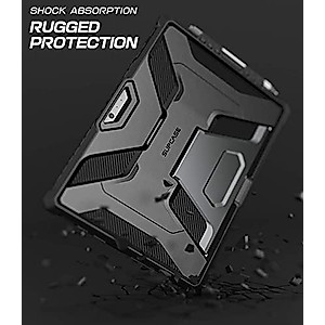 SUPCASE [UB PRO Series] Full-Body Kickstand Rugged Protective Case for Surface Pro 7/Pro 6 Case Microsoft Surface Pro 7/Pro 6/Pro 5/Pro 4/Pro LTE (Black)